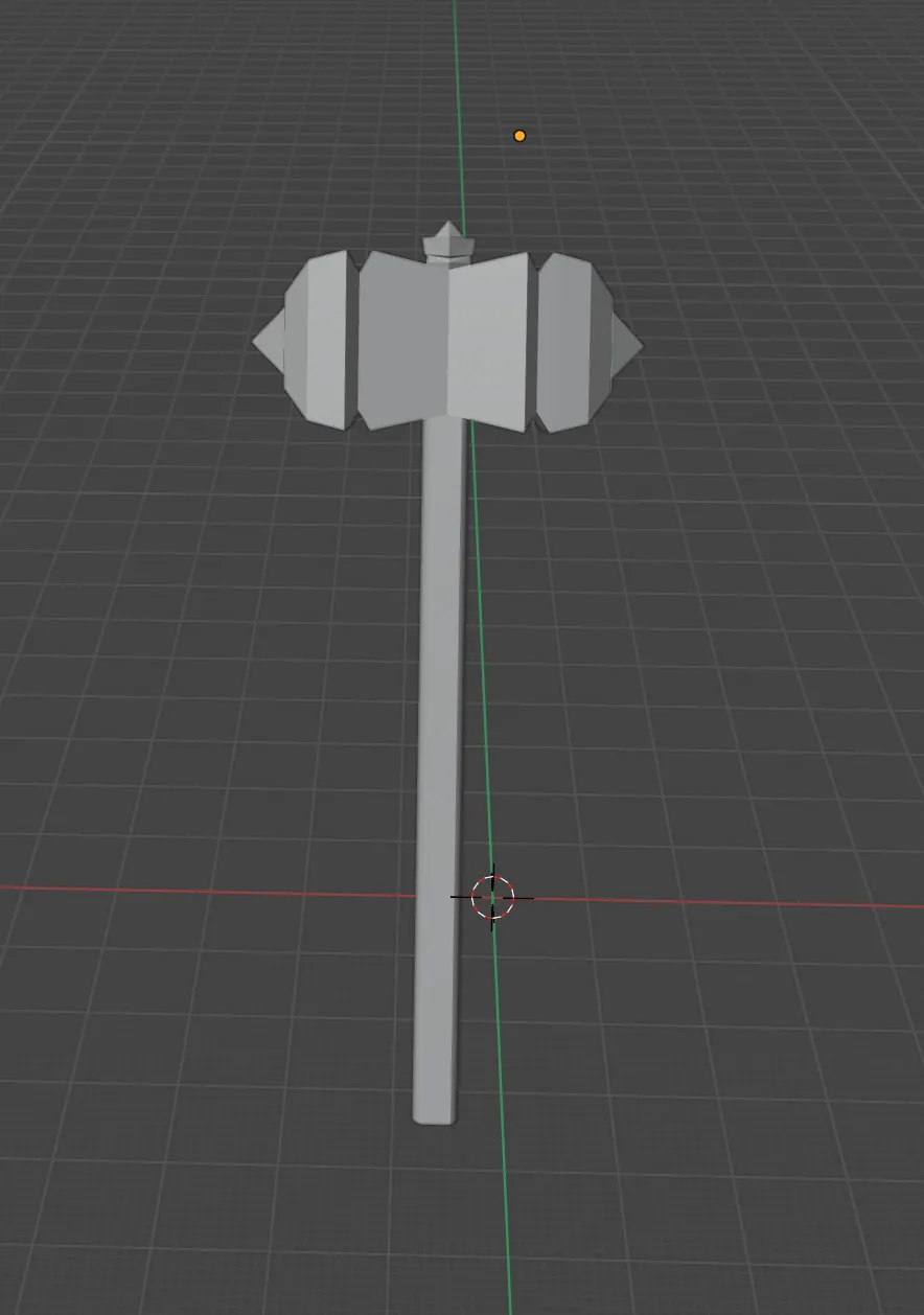 Dummy 13 mace accessory weapon Remixed by Velumagi MakerWorld: Download ...