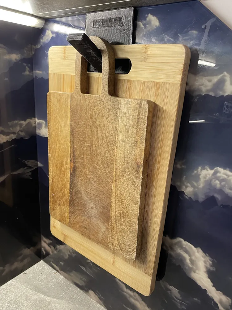 Cutting Board Wall Mount – Strong Peg Holder by Creative World ...