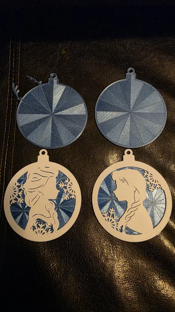 Frozen Ornaments Set Remixed by Cshaner627 MakerWorld: Download Free 3D ...