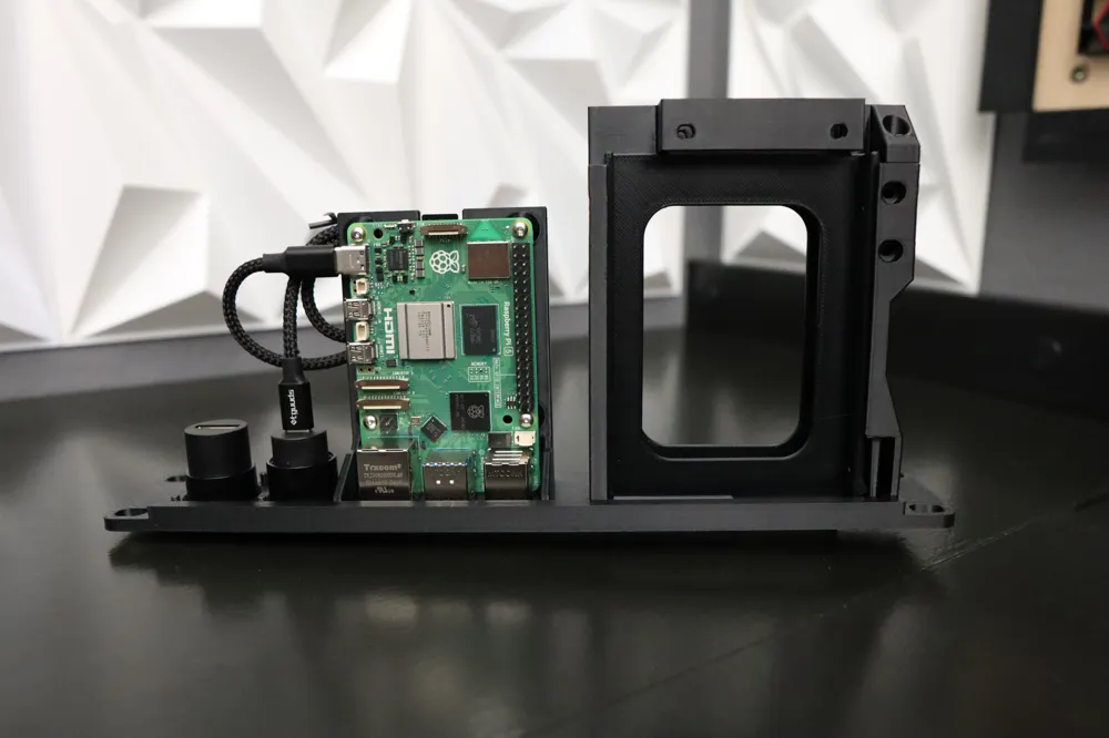 Raspberry Pi5 NAS 10-inch rack plate, 2 swap SSD - Free 3D Print Model ...