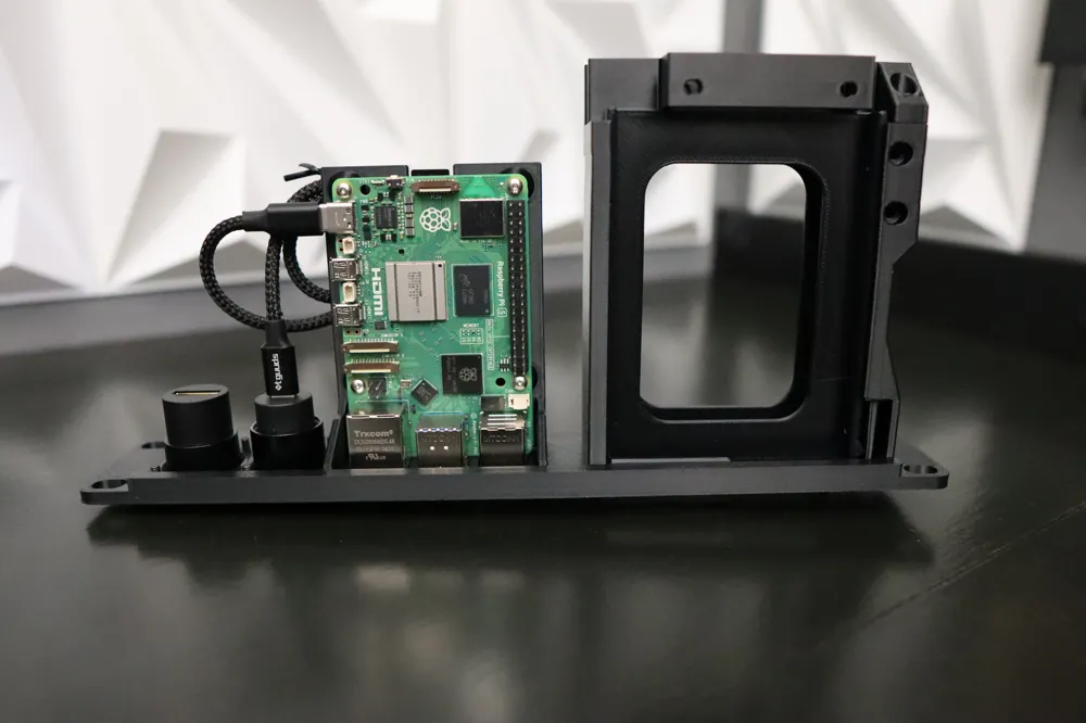 Raspberry Pi5 NAS 10-inch rack plate, 2 swap SSD - Free 3D Print Model ...