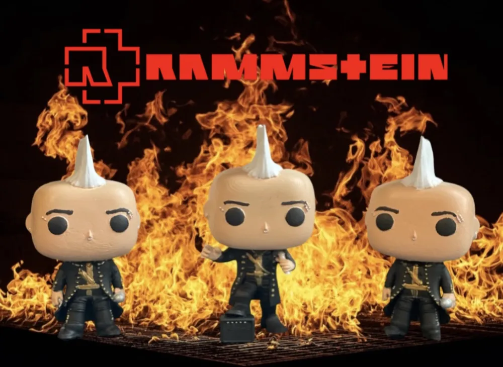 RAMMSTEIN TILL LINDEMANN MOHAWK POP PERSONALIZADO - Modelo de impresión ...