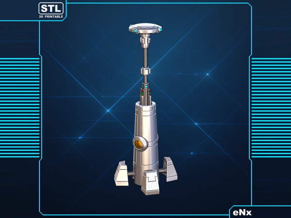 Sensor Tower (SCI-FI) by erasterNx MakerWorld: Download Free 3D Models