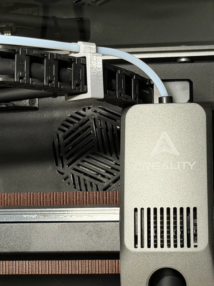 A must print! Creality K2 Pro print head chain filament tube clip ...