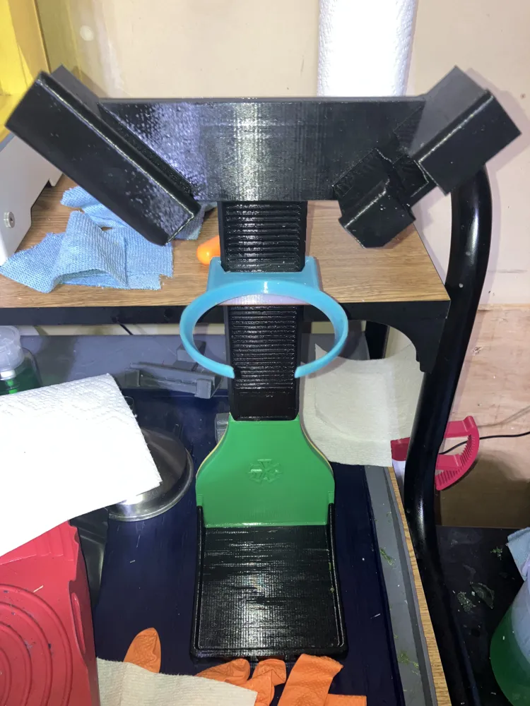 Saturn 4 Ultra Vat Holder for Resin Drip Stack - Free 3D Print Model ...