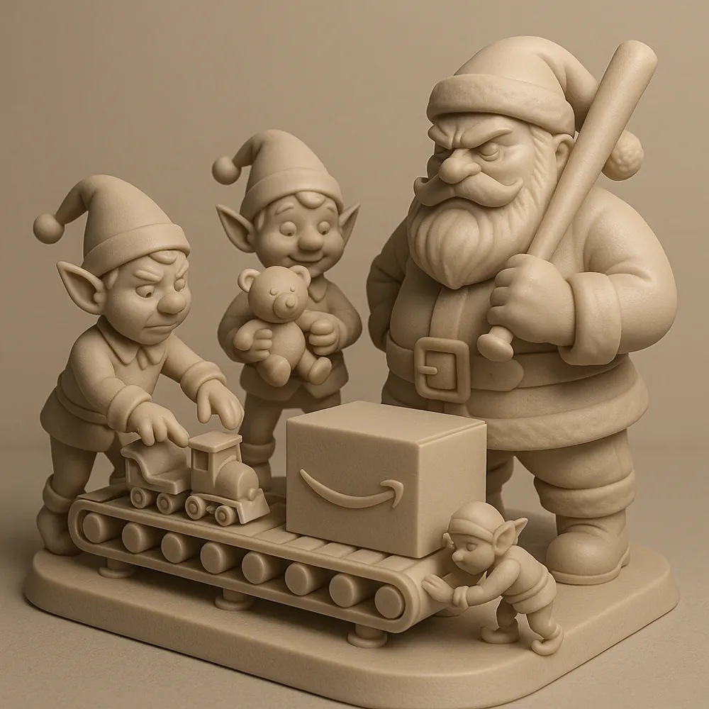 santa factory - Free 3D Print Model - MakerWorld