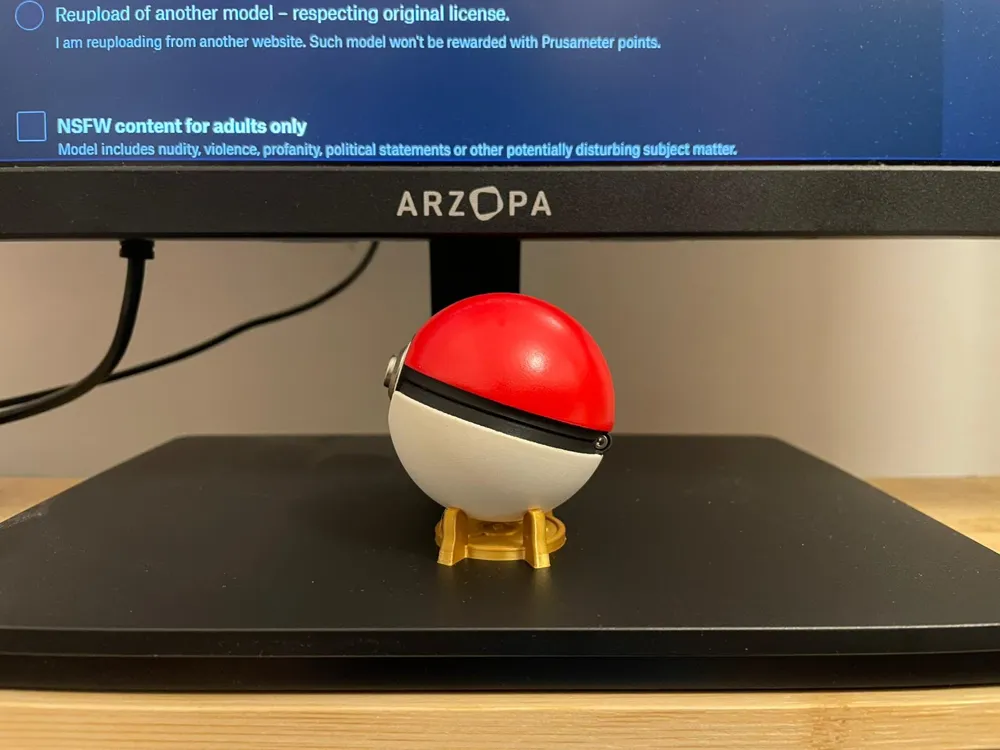 The pokeball - Working led button and interiors by lautrec_96 ...