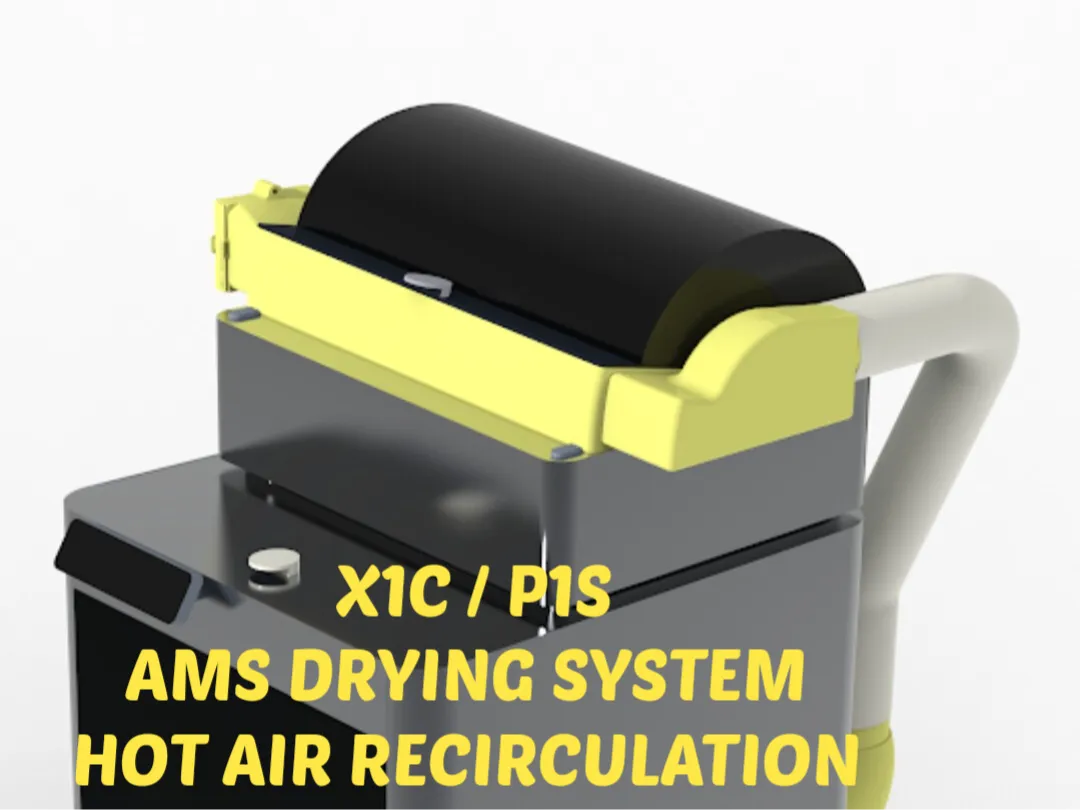 AMS dry air recirculation system - Free 3D Print Model - MakerWorld