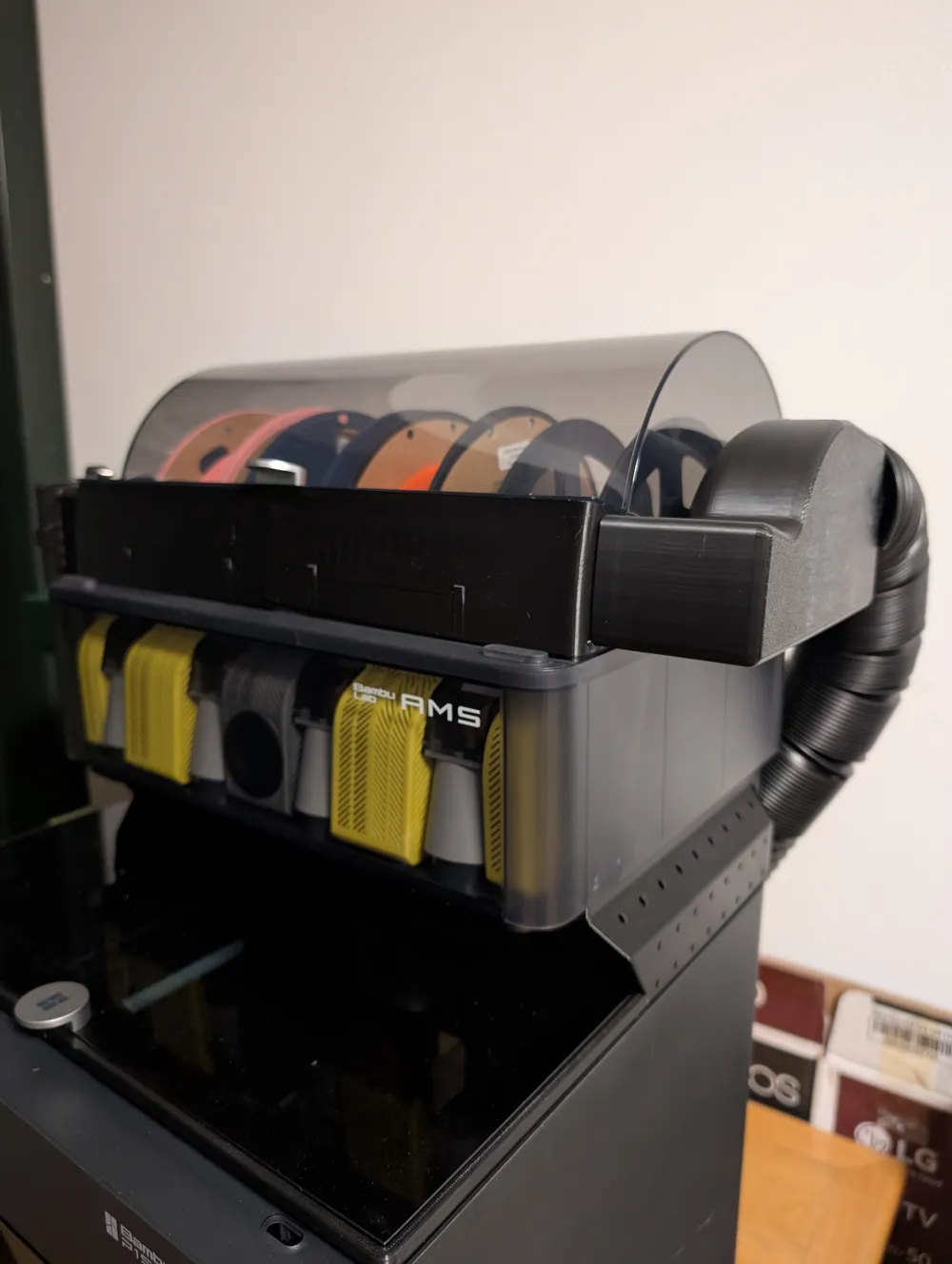 AMS dry air recirculation system - Free 3D Print Model - MakerWorld