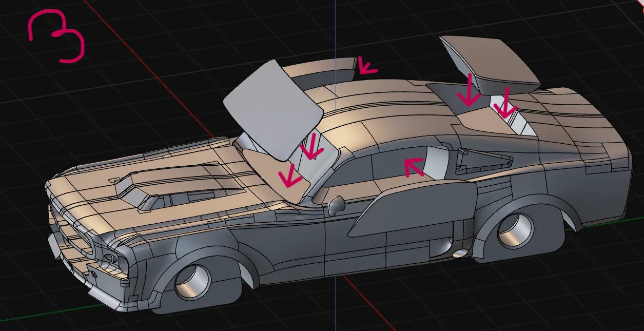 ELEANOR SCALE MODEL KIT - Free 3D Print Model - MakerWorld