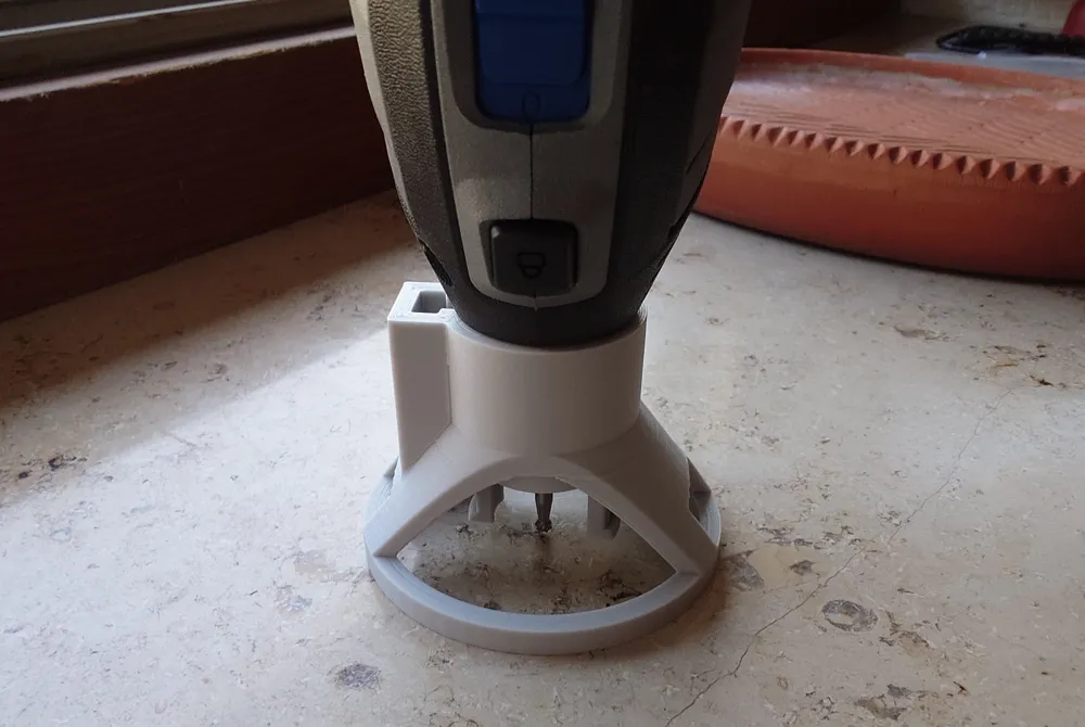 Dremel Router with adjustable height + straight edge - Free 3D Print ...