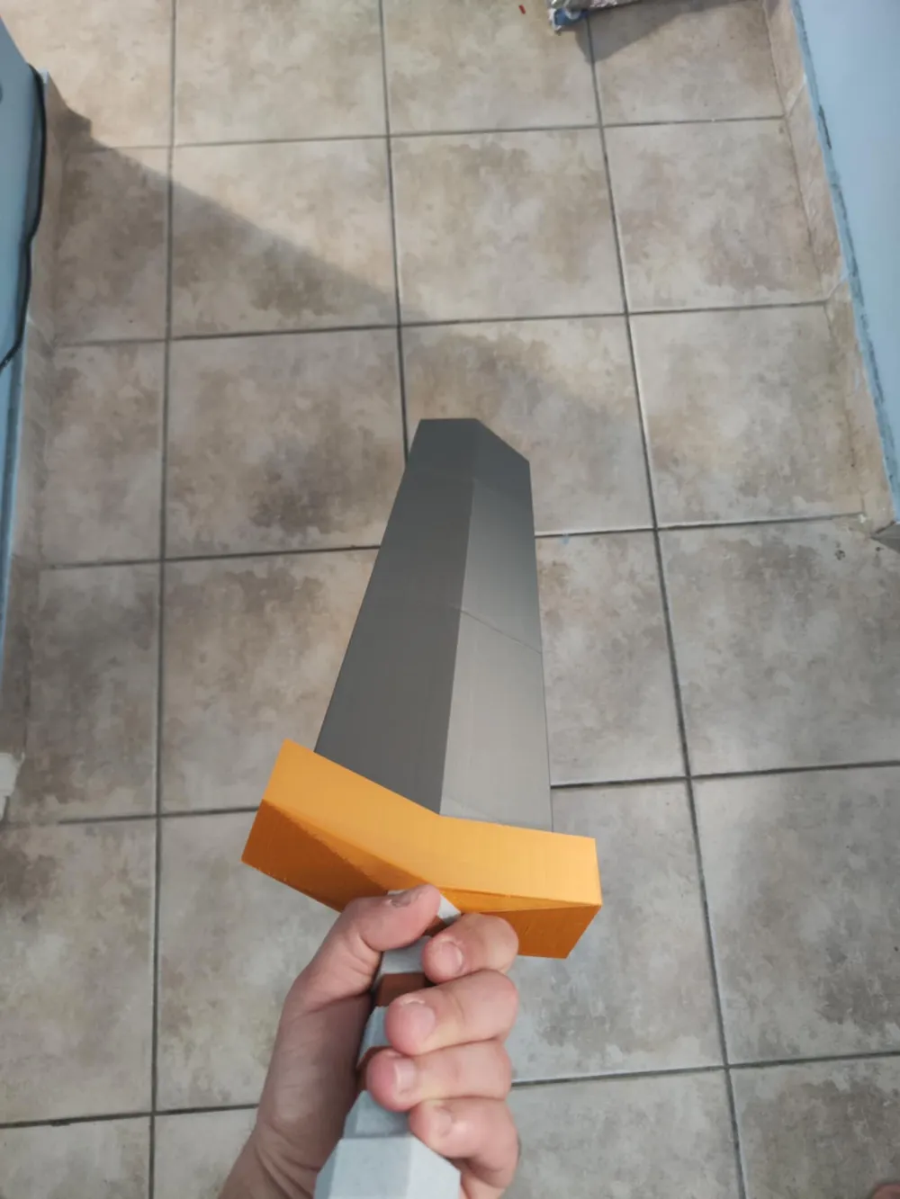 Medival sword in Dungeons Real life size - Free 3D Print Model - MakerWorld