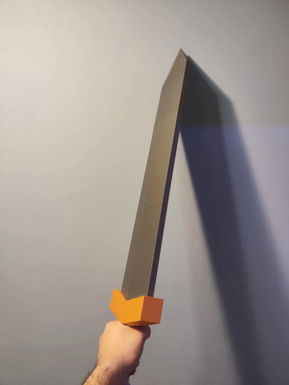 Medival sword in Dungeons Real life size - Free 3D Print Model - MakerWorld