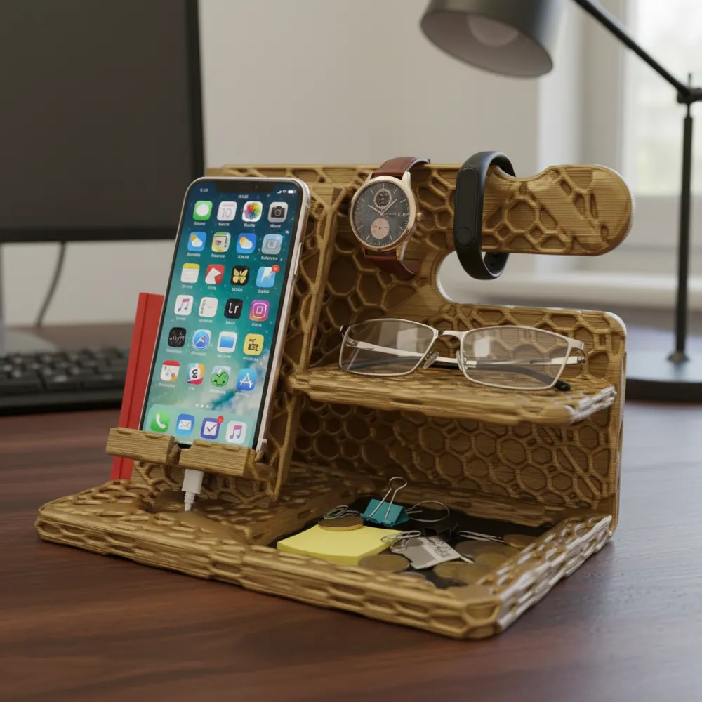 Desk Organizer - Free 3D Print Model - MakerWorld