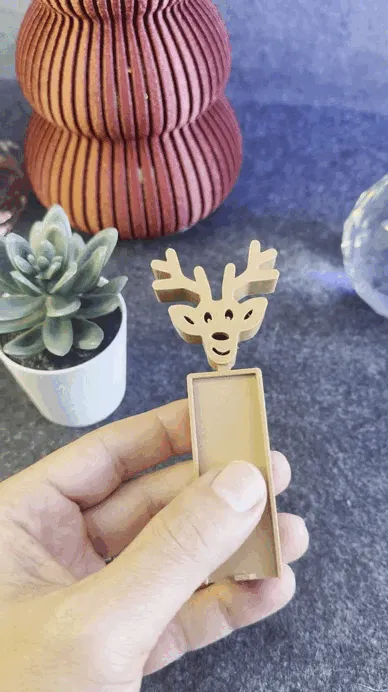 Secret reindeer - Free 3D Print Model - MakerWorld
