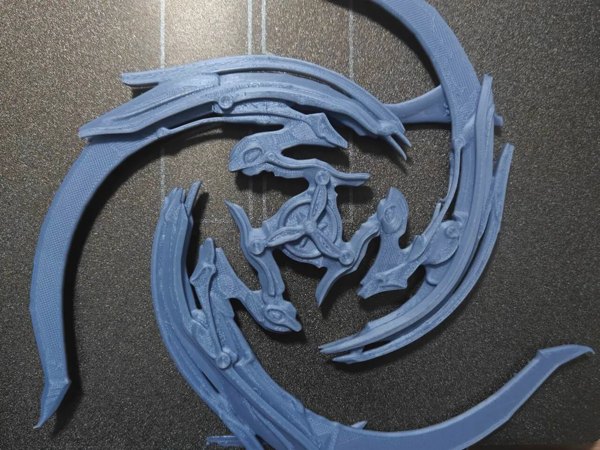 Modèle Glaive/Glaive Prime Warframe - Modèle d'Impression 3D Gratuit ...