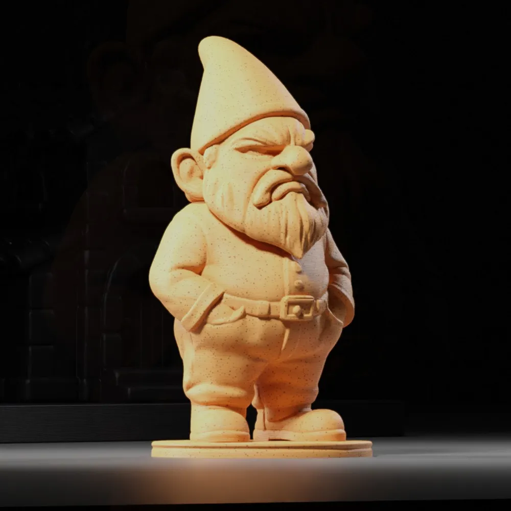 Grumpy gnome - Free 3D Print Model - MakerWorld