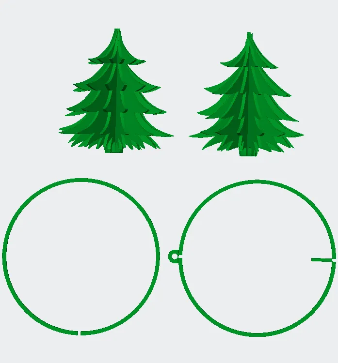 Christmas Tree Sphere - Free 3D Print Model - MakerWorld