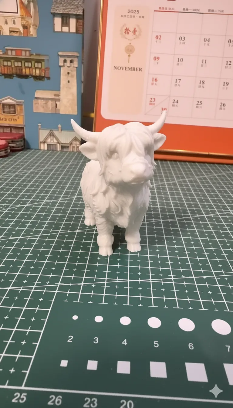 Highland Cow - Willow - Free 3D Print Model - MakerWorld