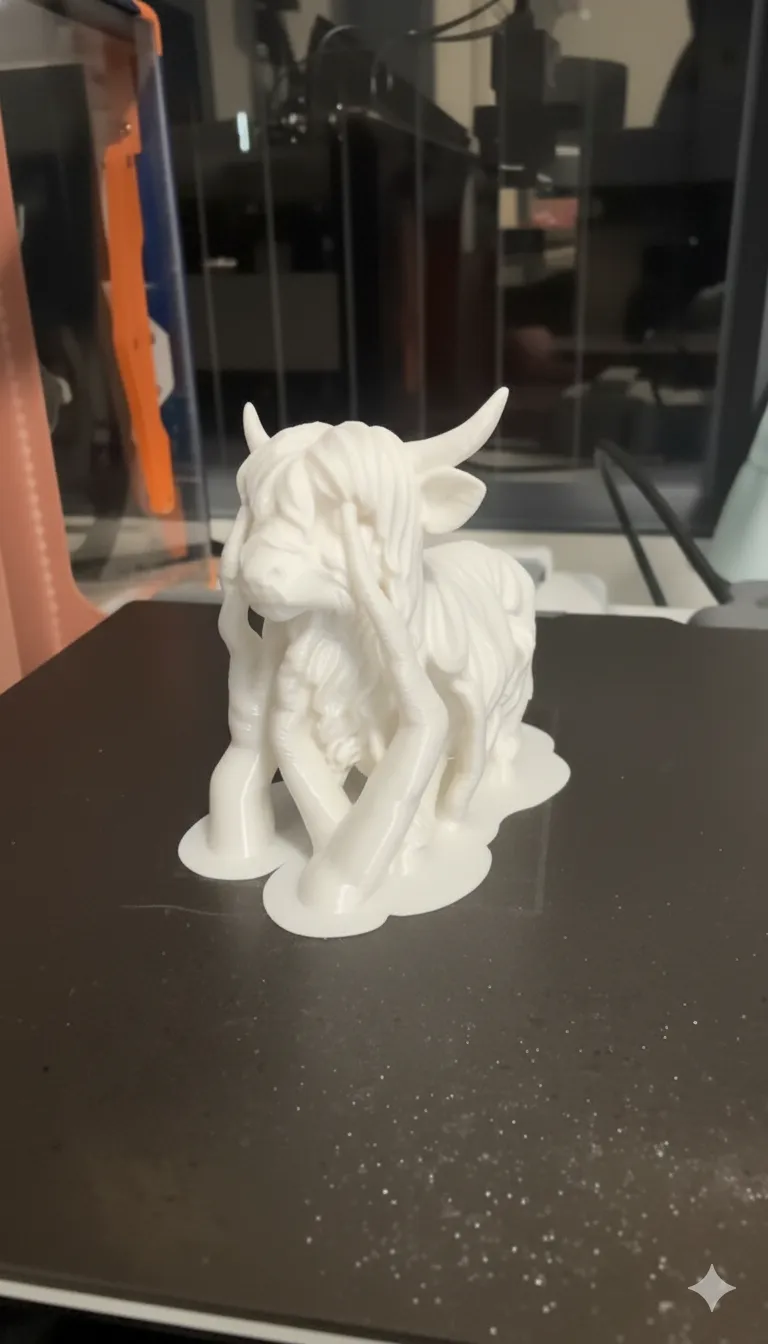 Highland Cow - Willow - Free 3D Print Model - MakerWorld