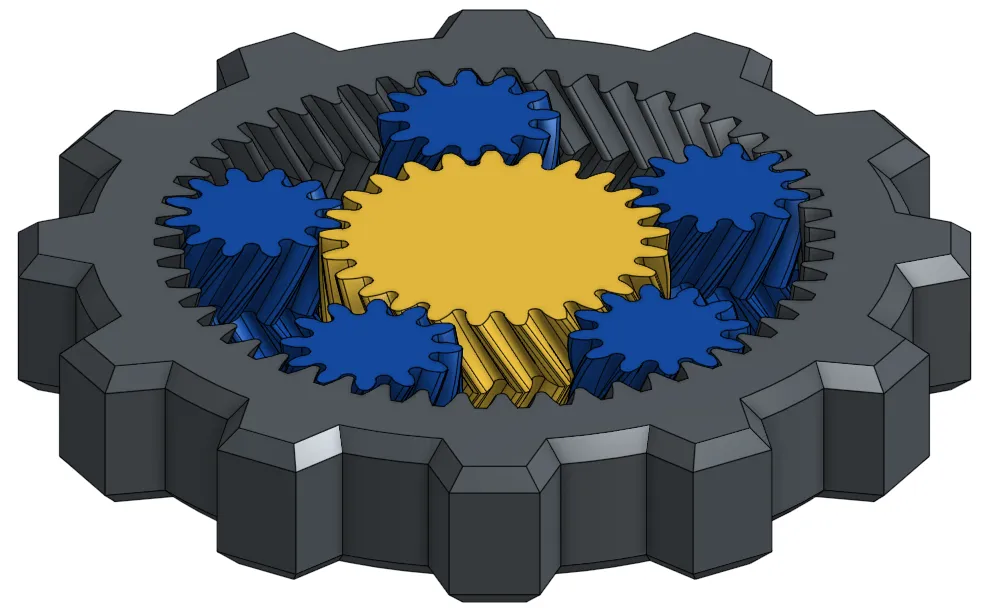 Planetary Gear Fidget *UPDATED* by bap2to MakerWorld: Download Free 3D ...