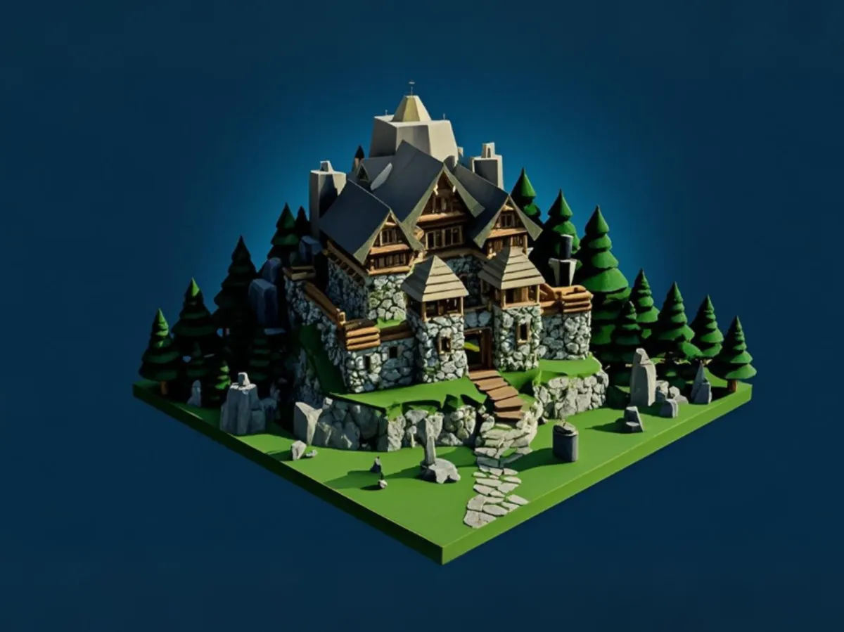 Rampart - Heroes of Might and Magic 3 Town Building Model - Medieval ...