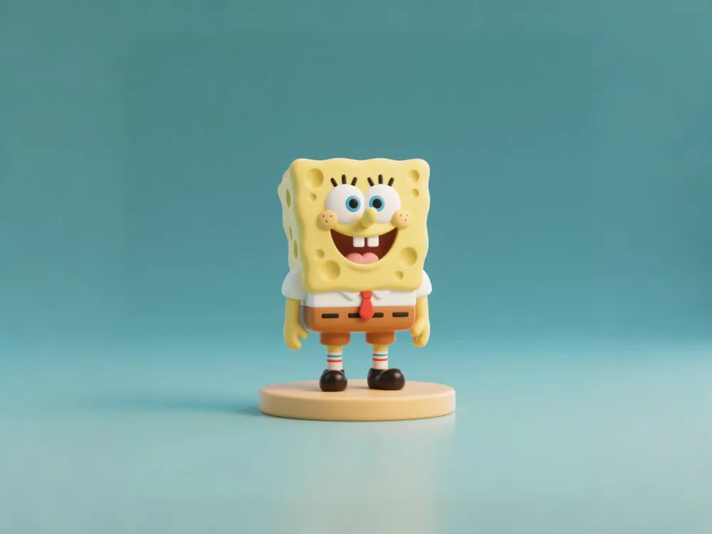 SpongeBob SquarePants - Cute and Funny Stand - Animation Peripheral Toy ...