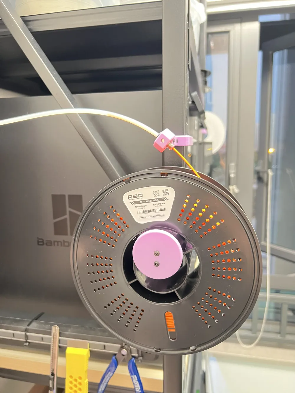 Shelf Filament Spool Holder - Free 3D Print Model - MakerWorld
