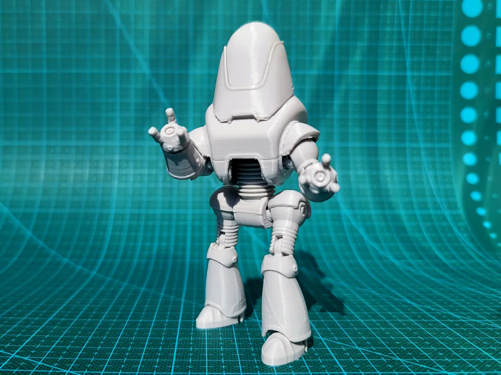 Fallout 4 Protectrons Highly Articulated Easy Assembly/Disassembly by T ...
