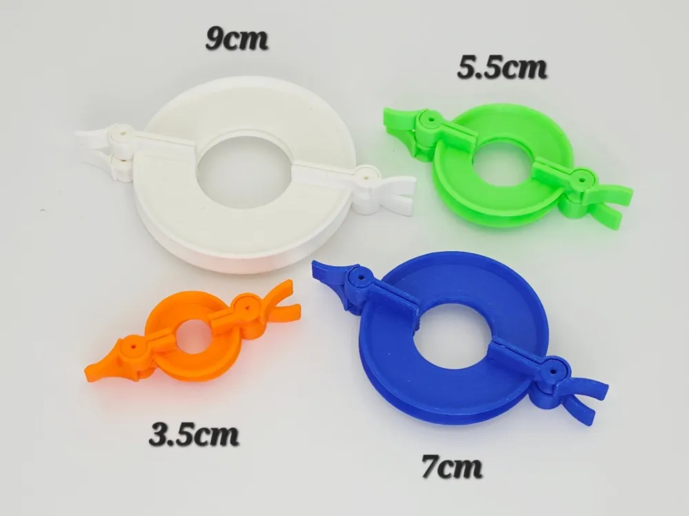 Easy-Peasy Pompom Maker - Free 3D Print Model - MakerWorld