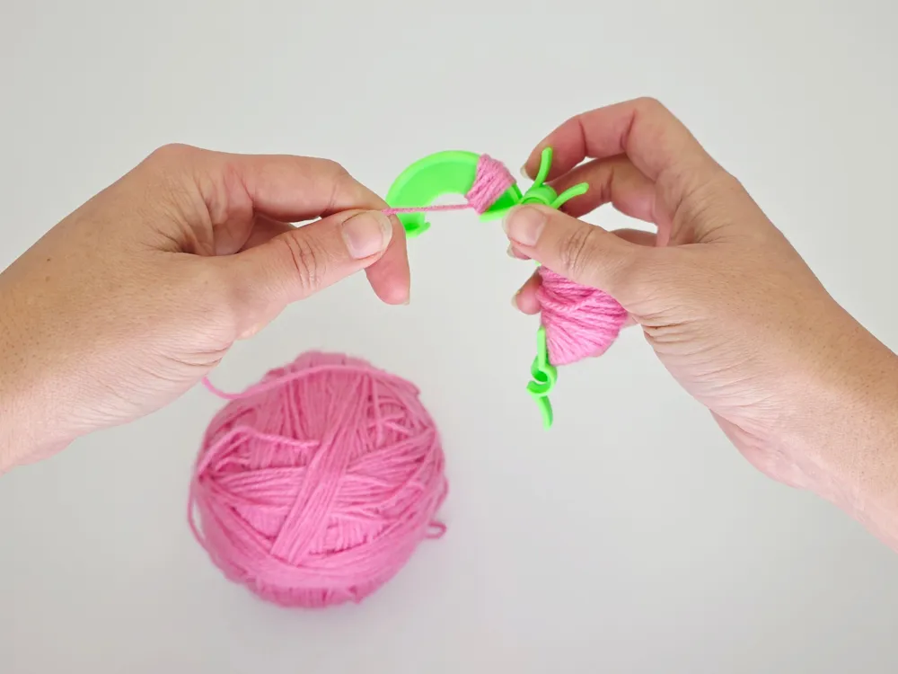 Easy-Peasy Pompom Maker - Free 3D Print Model - MakerWorld