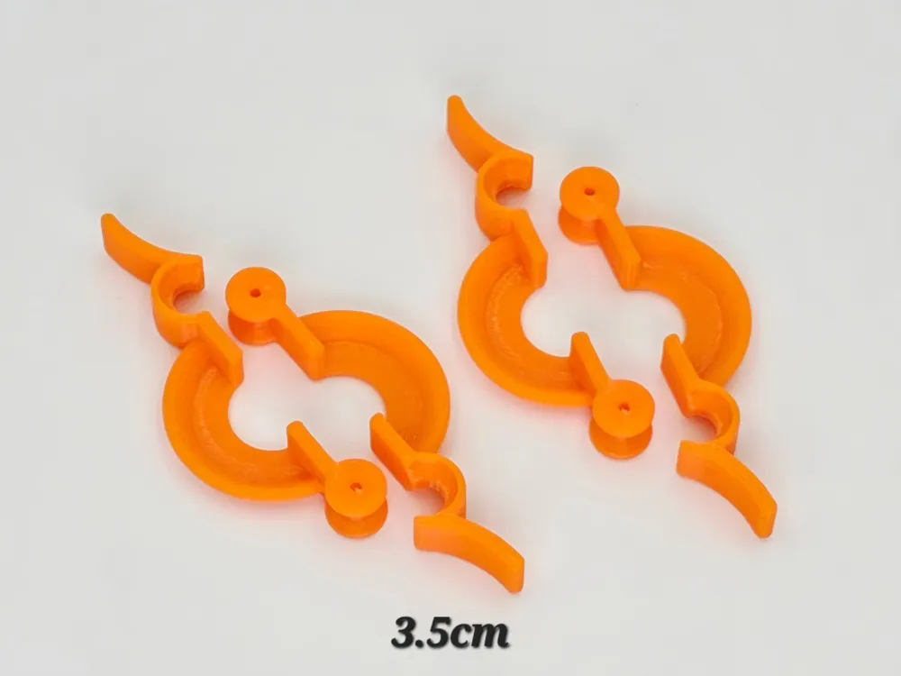 Easy-Peasy Pompom Maker - Free 3D Print Model - MakerWorld