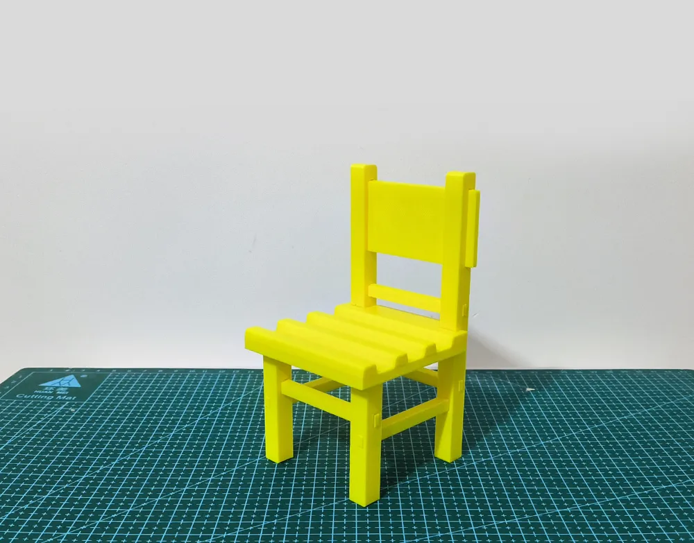 80s Stool Phone Stand - Free 3D Print Model - MakerWorld