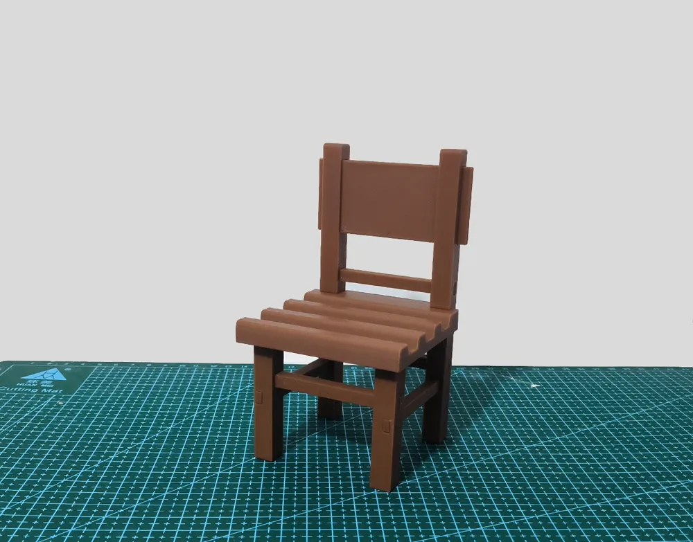 80s Stool Phone Stand - Free 3D Print Model - MakerWorld