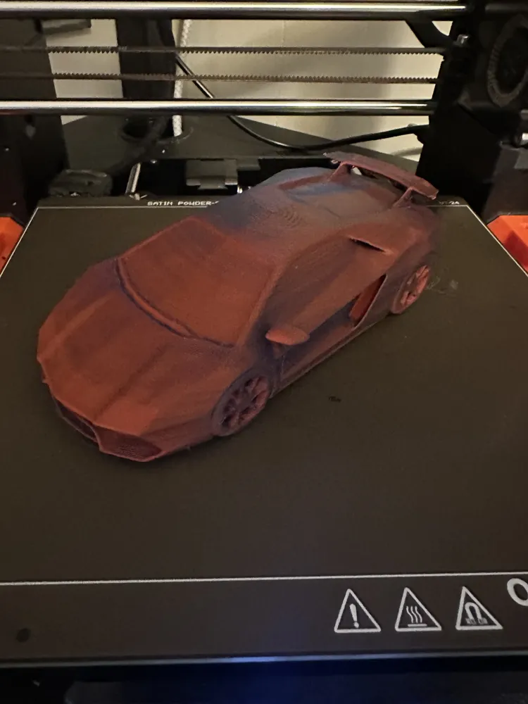 Low Poly Lambo - Free 3D Print Model - MakerWorld