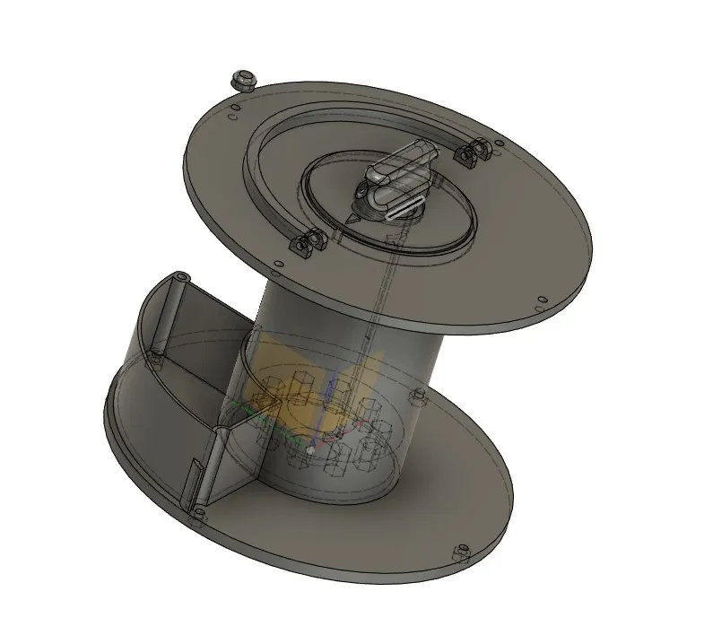 round screw boxes by Andrzej MakerWorld: Download Free 3D Models