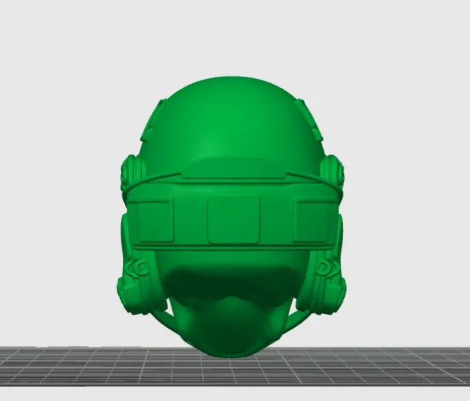 Skull with Helmet - Free 3D Print Model - MakerWorld