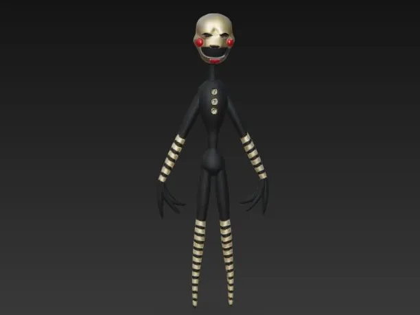 Friday Night at Freddys 2 - Marionetten, FNAF - Gratis 3D utskrifts ...