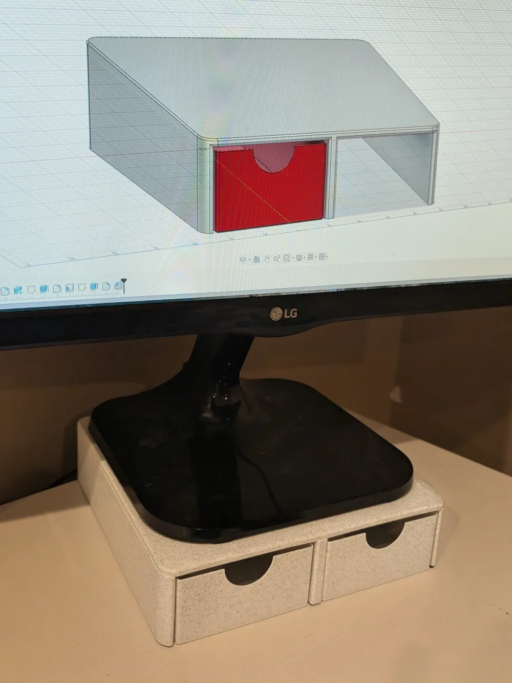 Monitor Stand (Parametric) by matt thibs MakerWorld: Download Free 3D ...