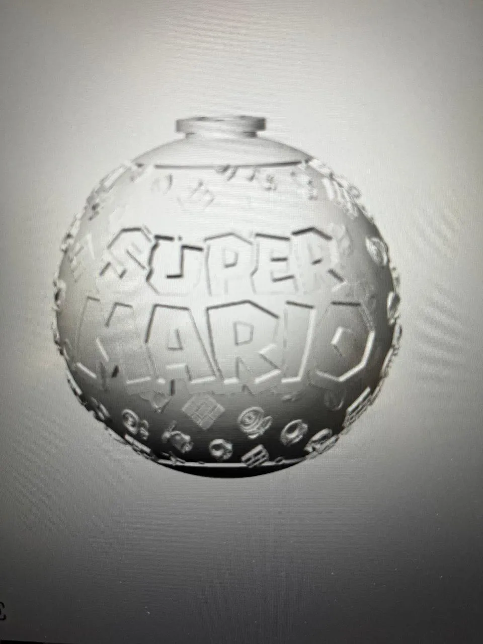 Super Mario Weihnachtsball von JemmPop78 MakerWorld: Kostenlose 3D ...