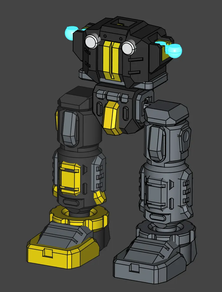 Ignis Liberatus - Mecha Model Kit - Free 3D Print Model - MakerWorld