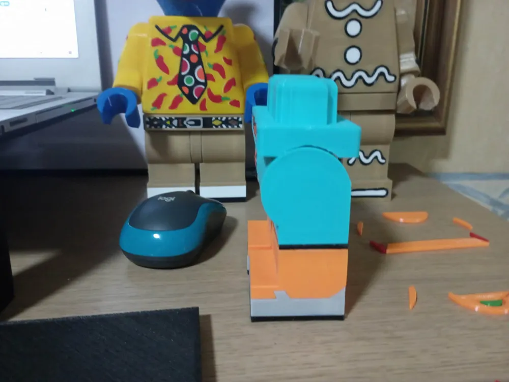 Janice Muppets Gian Minifig No AMS - Free 3D Print Model - MakerWorld