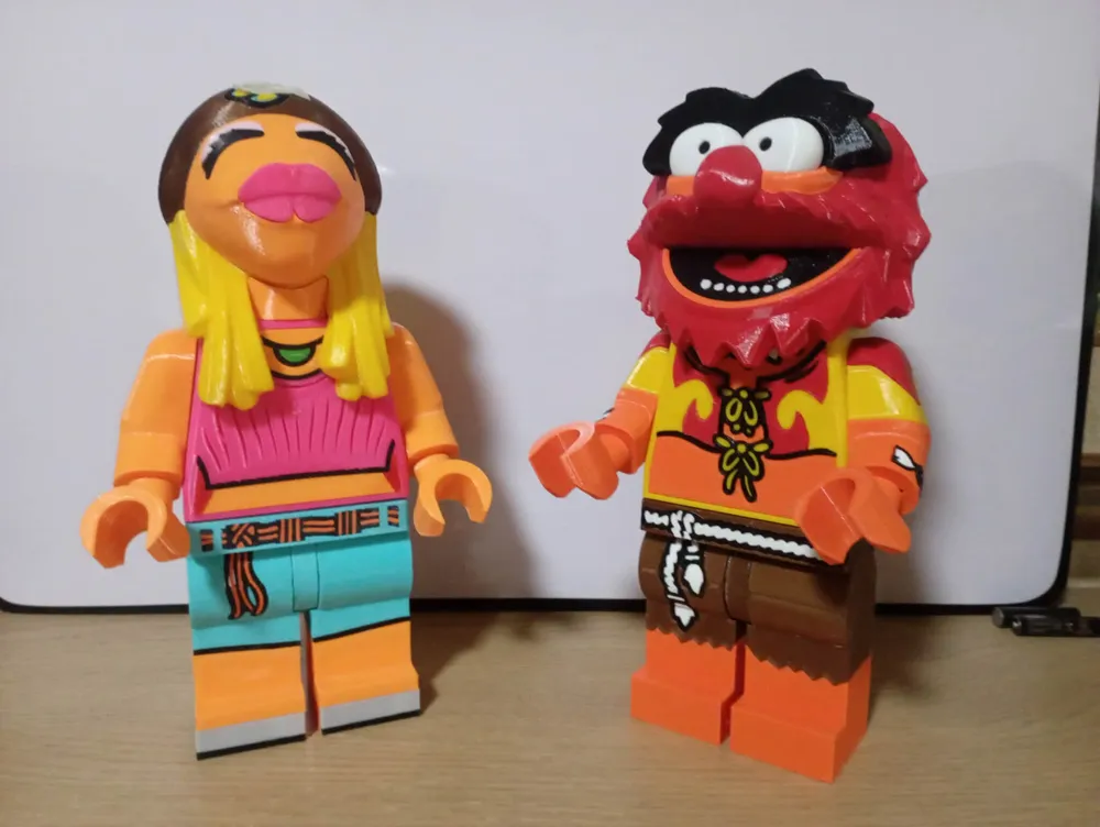 Janice Muppets Gian Minifig Remixed by DDiego_4034528111 MakerWorld ...