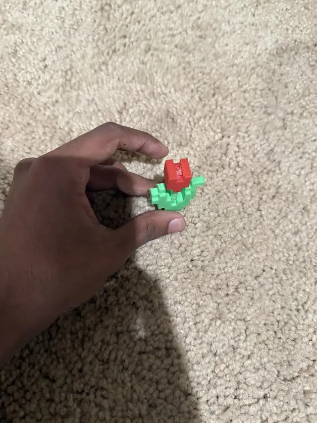 Minecraft tulip - Free 3D Print Model - MakerWorld