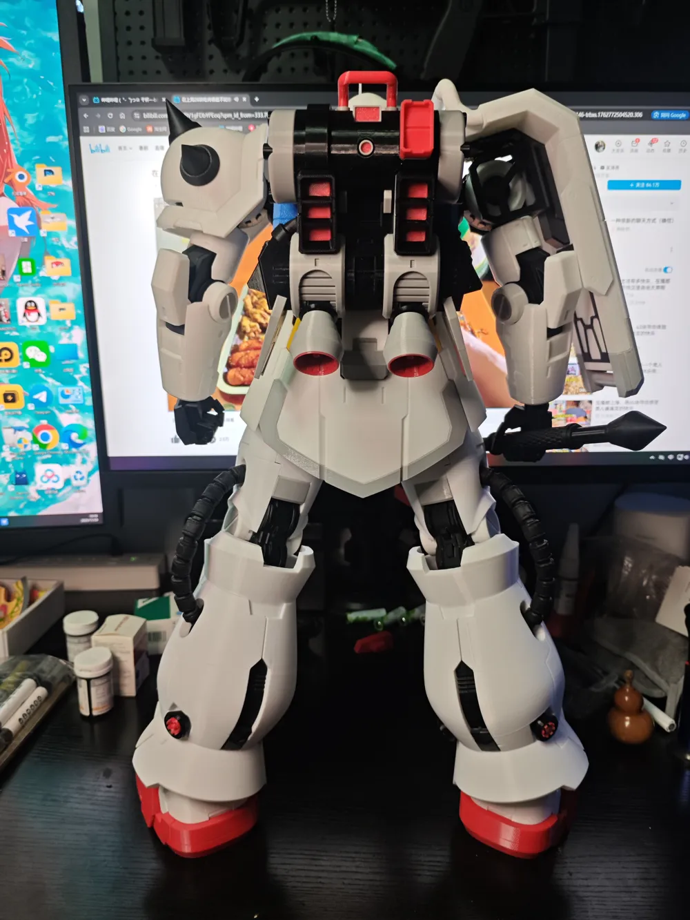 Zaku Dedicated Backpack Multi-Color Multi-Part Version by 大写崴 ...