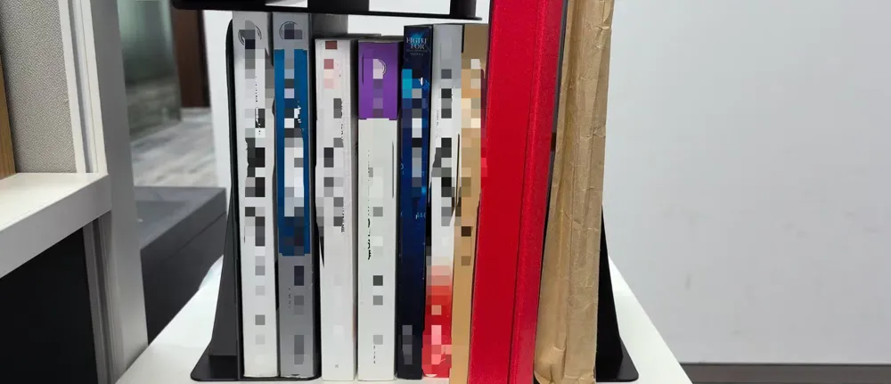 Bookend/Book Rack (perfect for A4 paper and most office document sizes ...