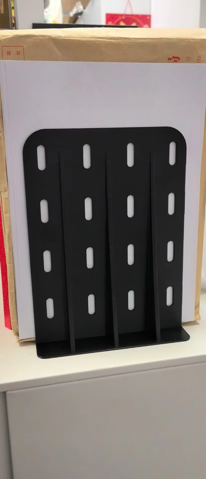 Bookend/Book Rack (perfect for A4 paper and most office document sizes ...