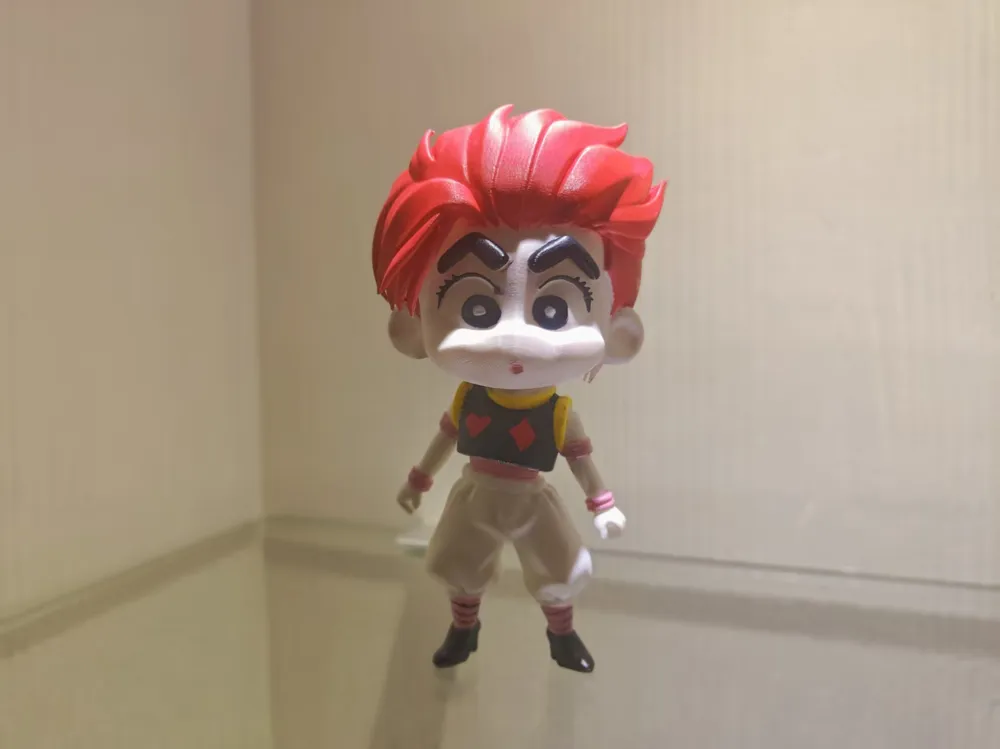 Anime Hunter x Hunter Hisoka Crayon Shin-chan - Free 3D Print Model ...