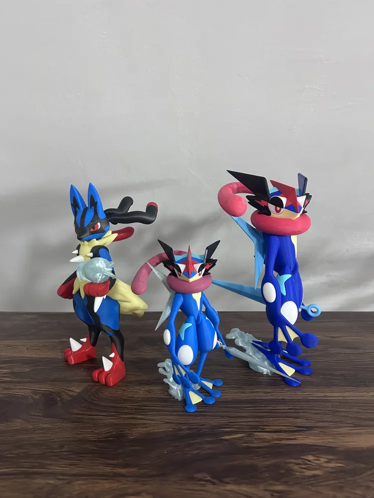658-Greninja-Greninja-Bond Transformation-Pokemon-multi-part assembly ...