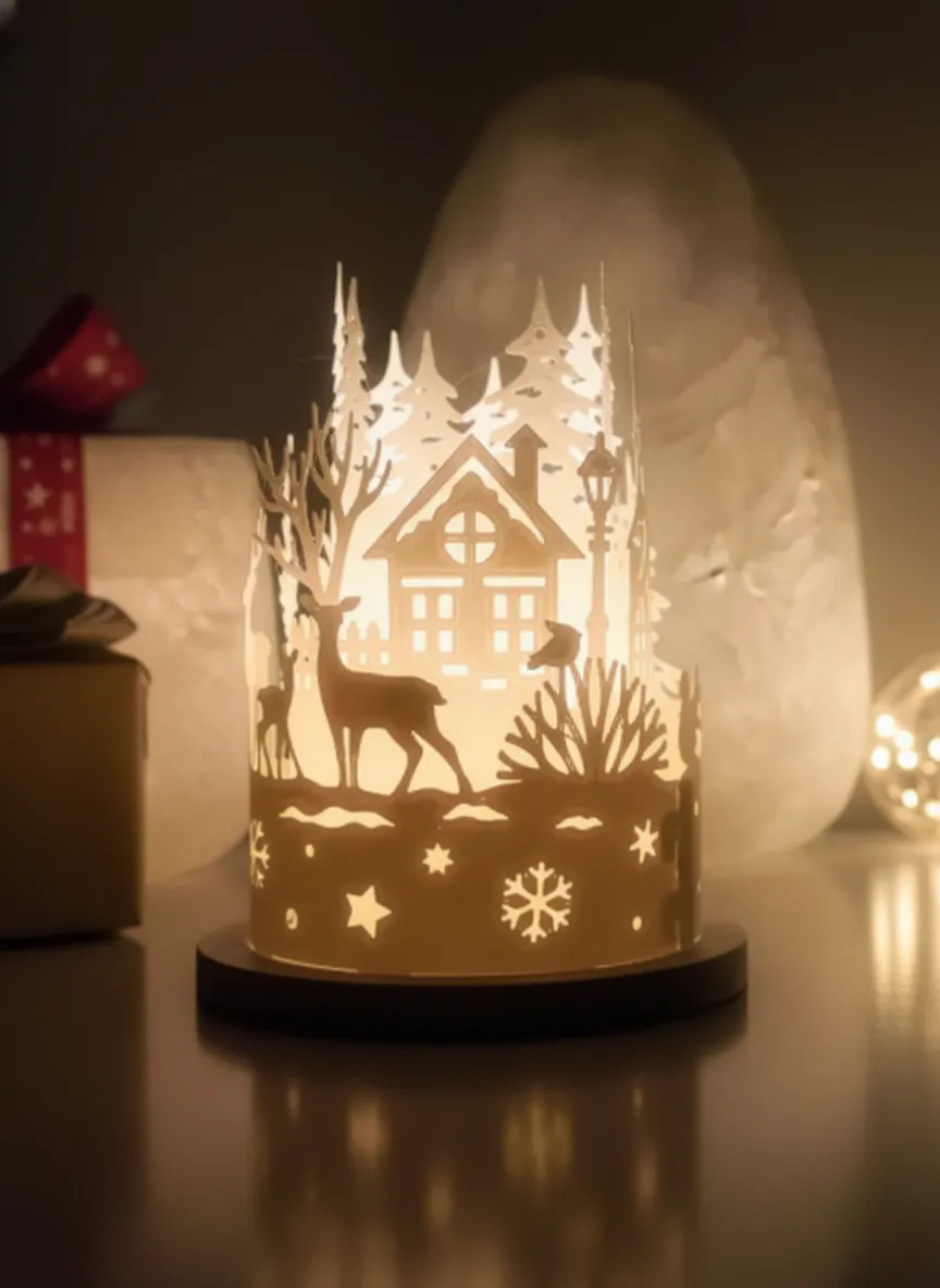 Christmas Lantern (3D Printable) by Anik MakerWorld: Download Free 3D ...
